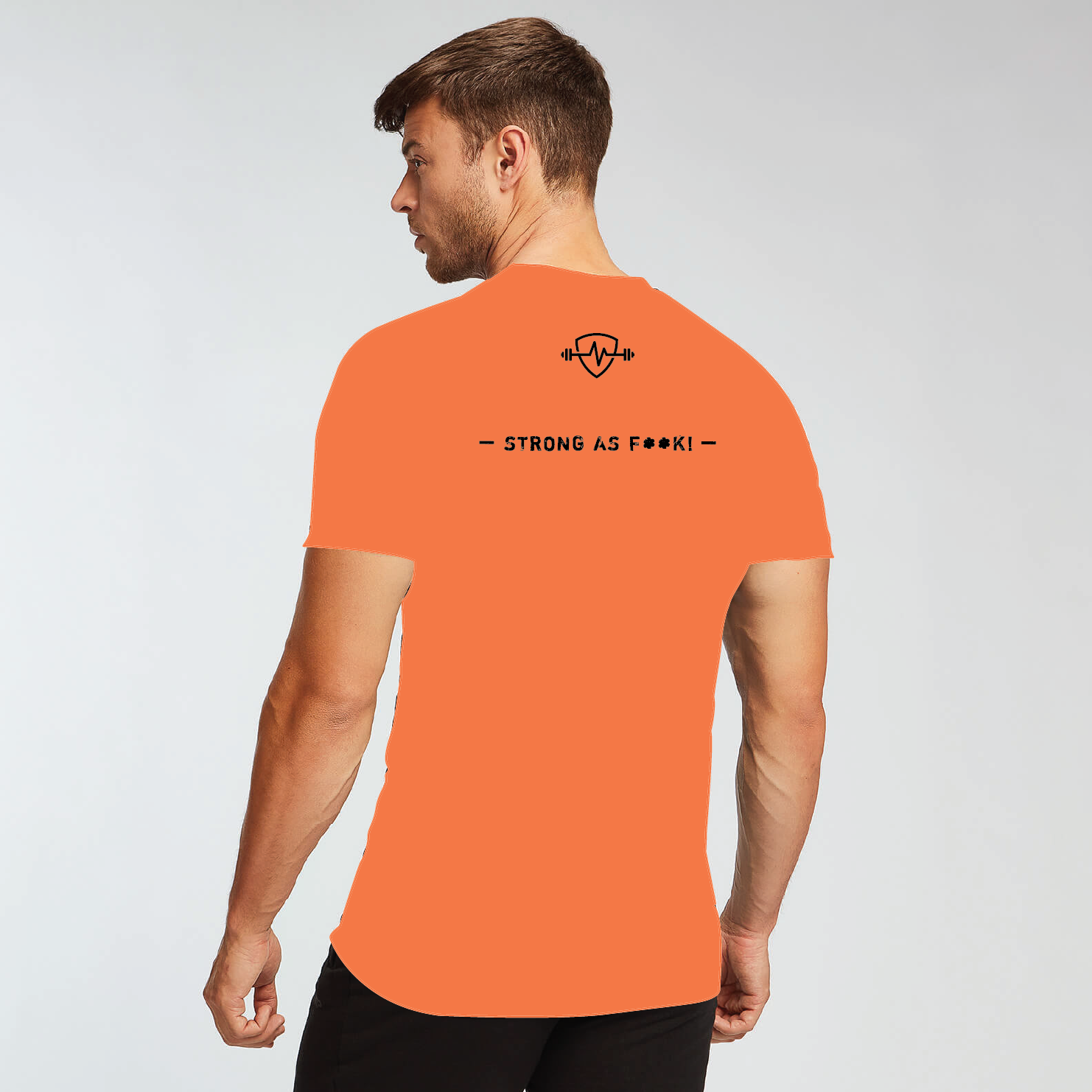 Strong As F**K! Female, orange - Lifestyle Fitness